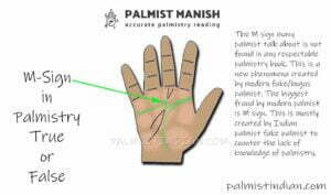 M Sign palmistry / M symbol palm reading - Palmist Manish
